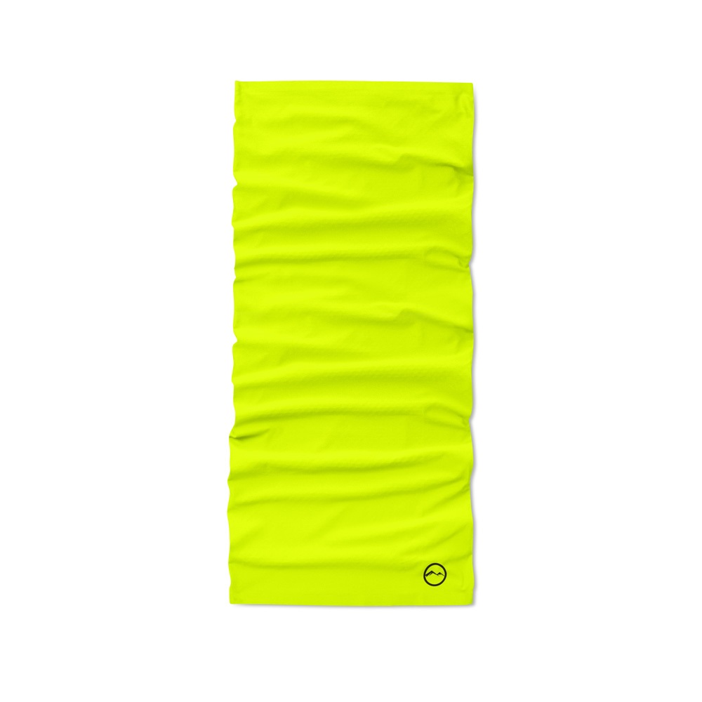 Solid Yellow Fluor - Fosforlu Sarı Bandana Boyunluk Buff - 8681097165074